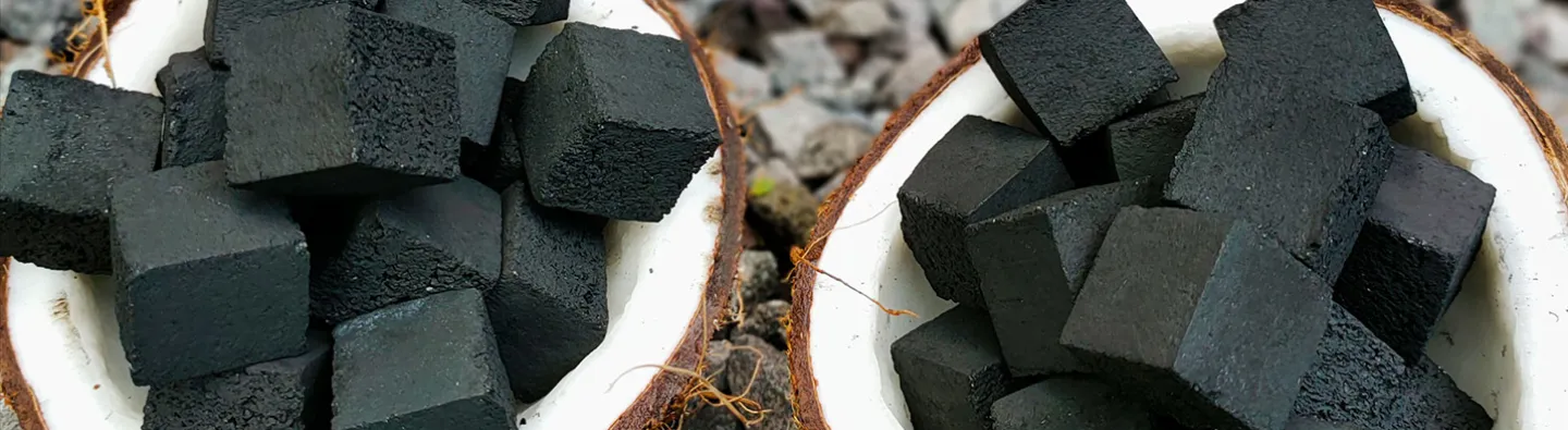 COCONUT CHARCOAL BRIQUETTES